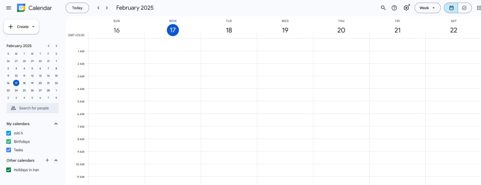 گوگل کلندر Google Calendar چیست؟ آموزش گوگل کلندر | عصر 5شنبه